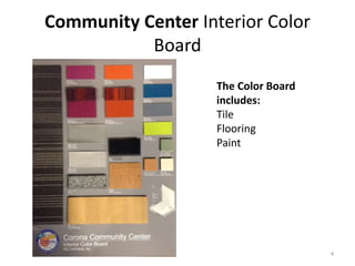 Community Center Update | PPTX