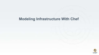 Infrastructure modeling with chef | PPTX | Databases | Computer ...