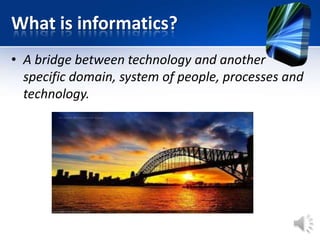 Infrastructure of an informatics department4 | PPTX