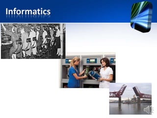 Infrastructure of an informatics department4 | PPTX