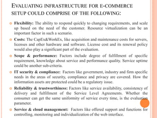 Infrastructure of E- commerce and Issues of e-commerce infrastructure | PPT
