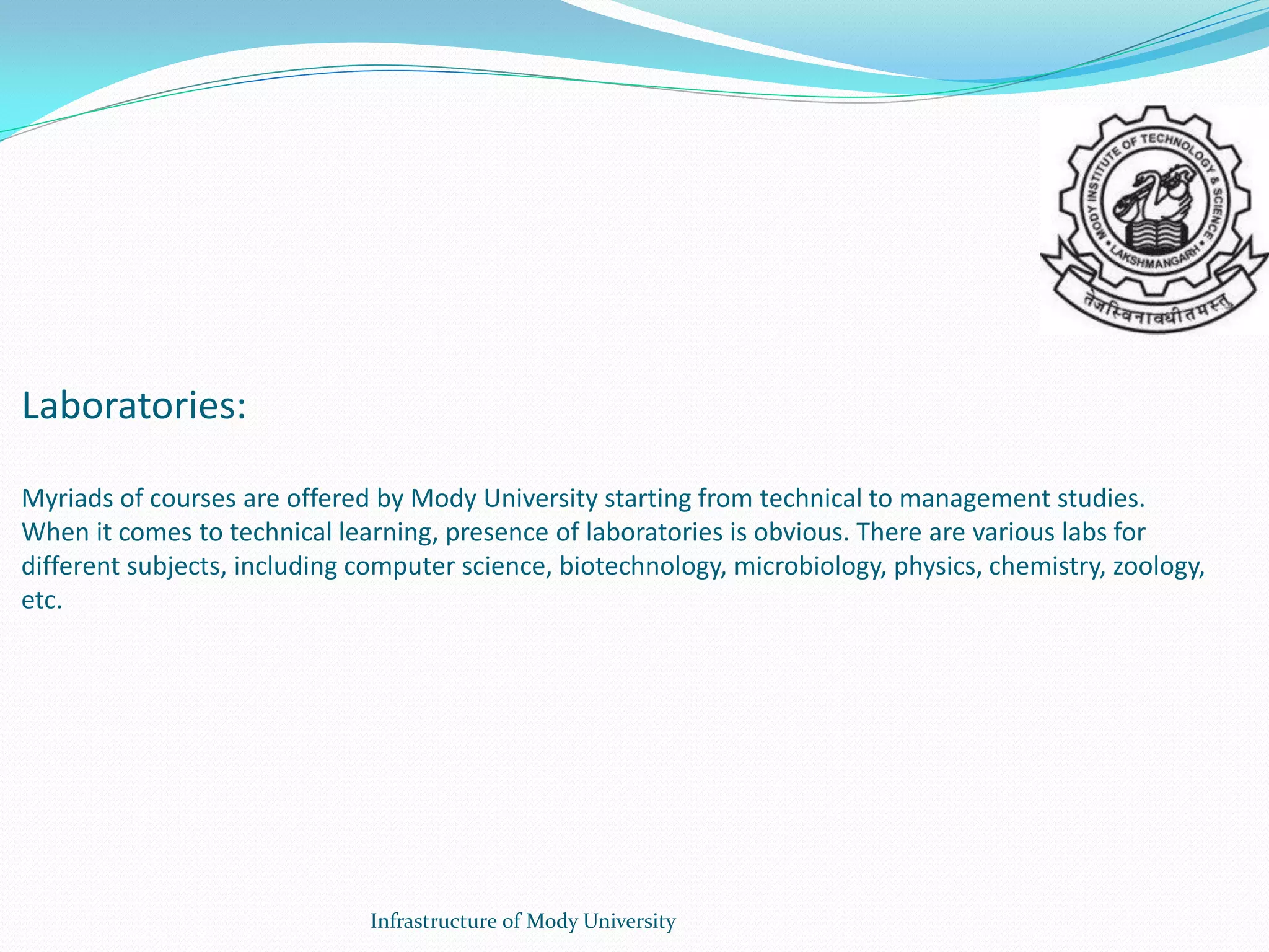 Mody university - Best University in India | PDF