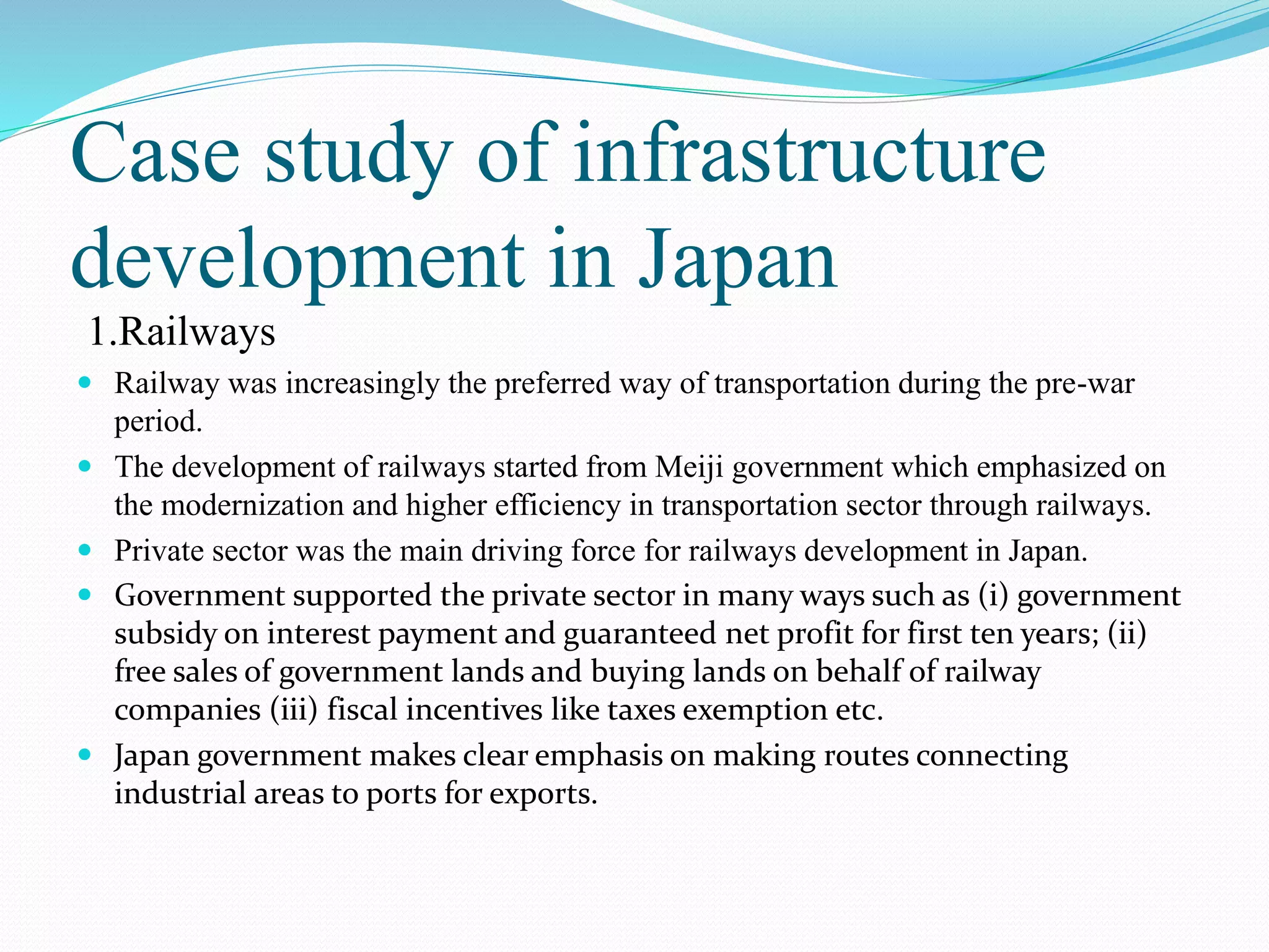 Infrastructure of transportation | PPTX