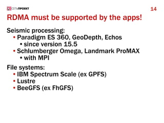 Infrastructure optimization for seismic processing (eng) | PDF