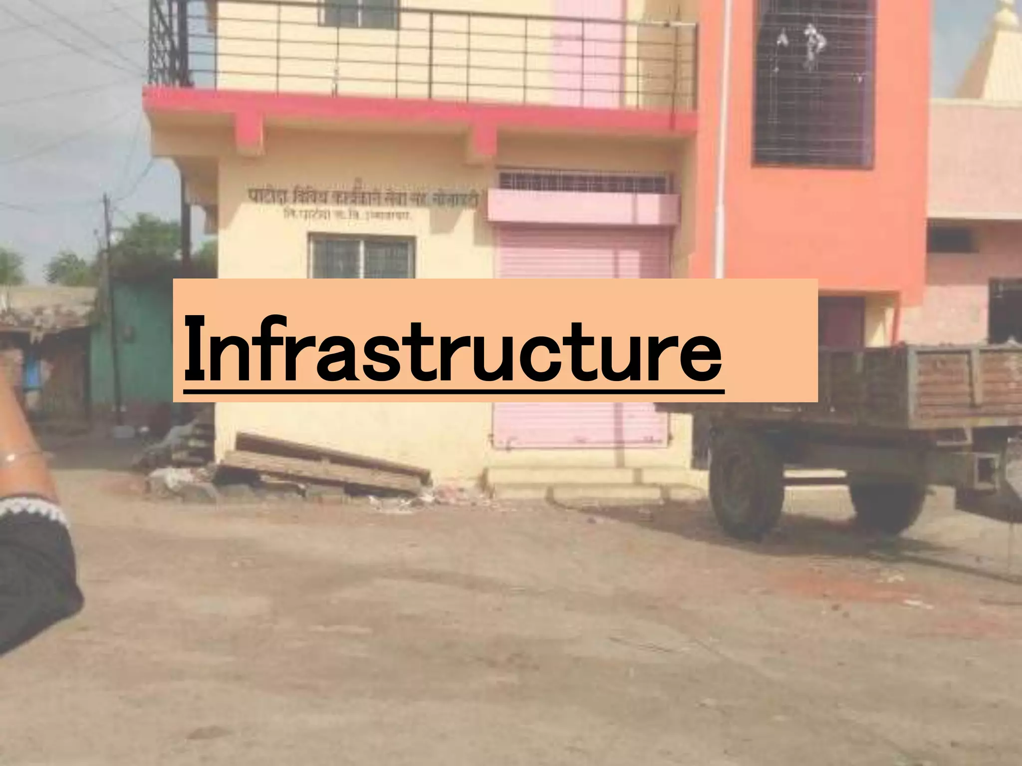 Infrastructure patoda | PPTX