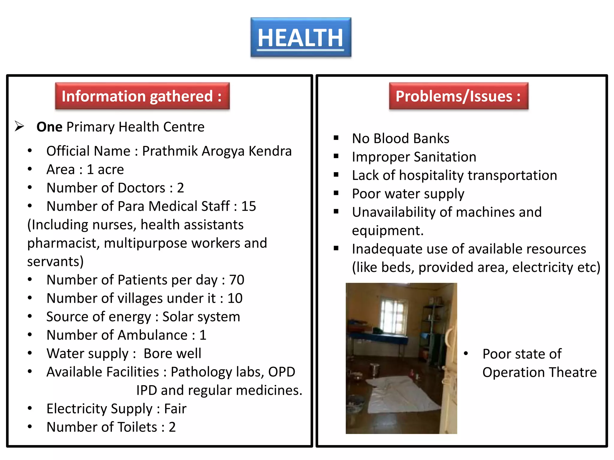 Infrastructure patoda | PPTX