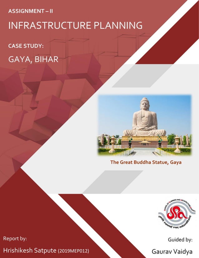 Physical Infrastructure Assessment Report: A case study of Gaya, Bihar ...