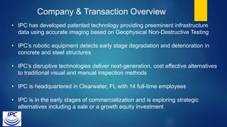Infrastructure preservation robotic infrastructure technology teaser | PPTX