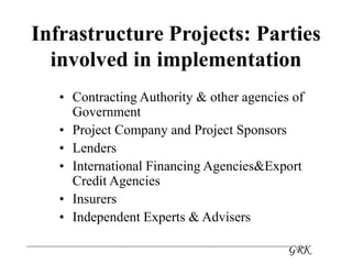 Infrastructure projects - Financing Trends | PPT
