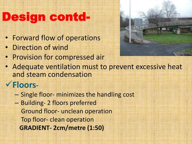 Infrastructure req of modern slaughterhouse | PPTX