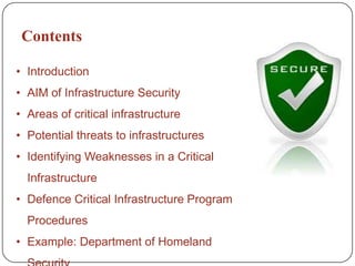 Infrastructure security | PPTX
