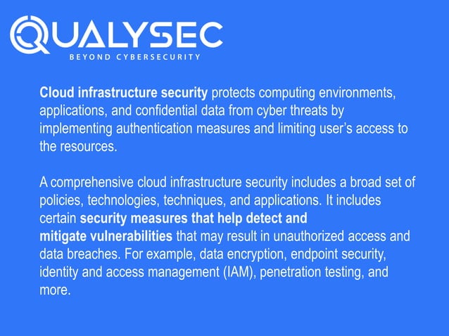 Infrastructure Security in Cloud Computing: Essential Tools and ...