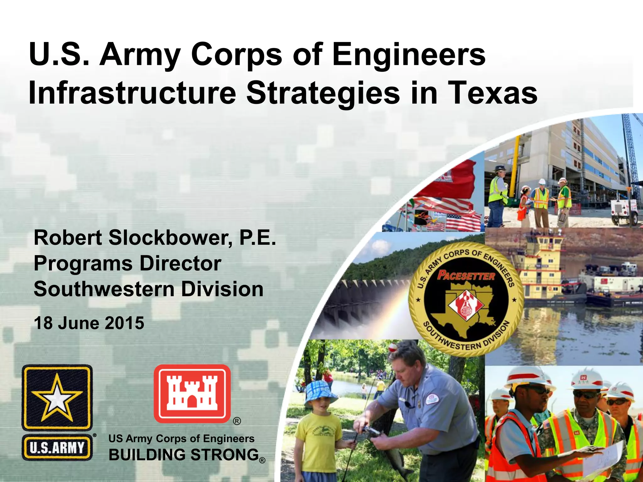 U.S. Army Corps of Engineers Infrastructure Strategies in Texas | PDF