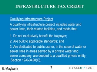 Infrastructure Tax Credit | PPT