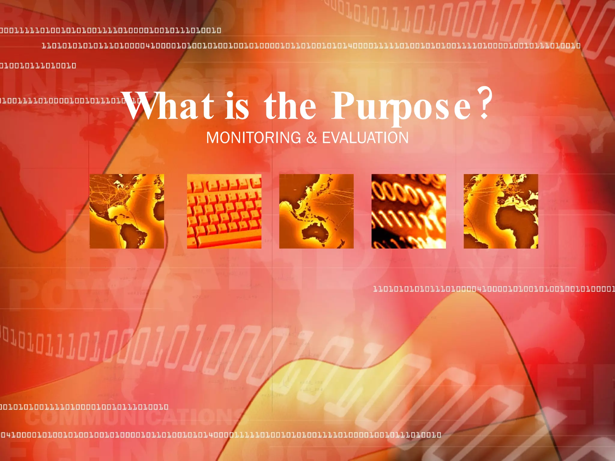 Infrastructure Tech Monitoring And Evaluation Ppt