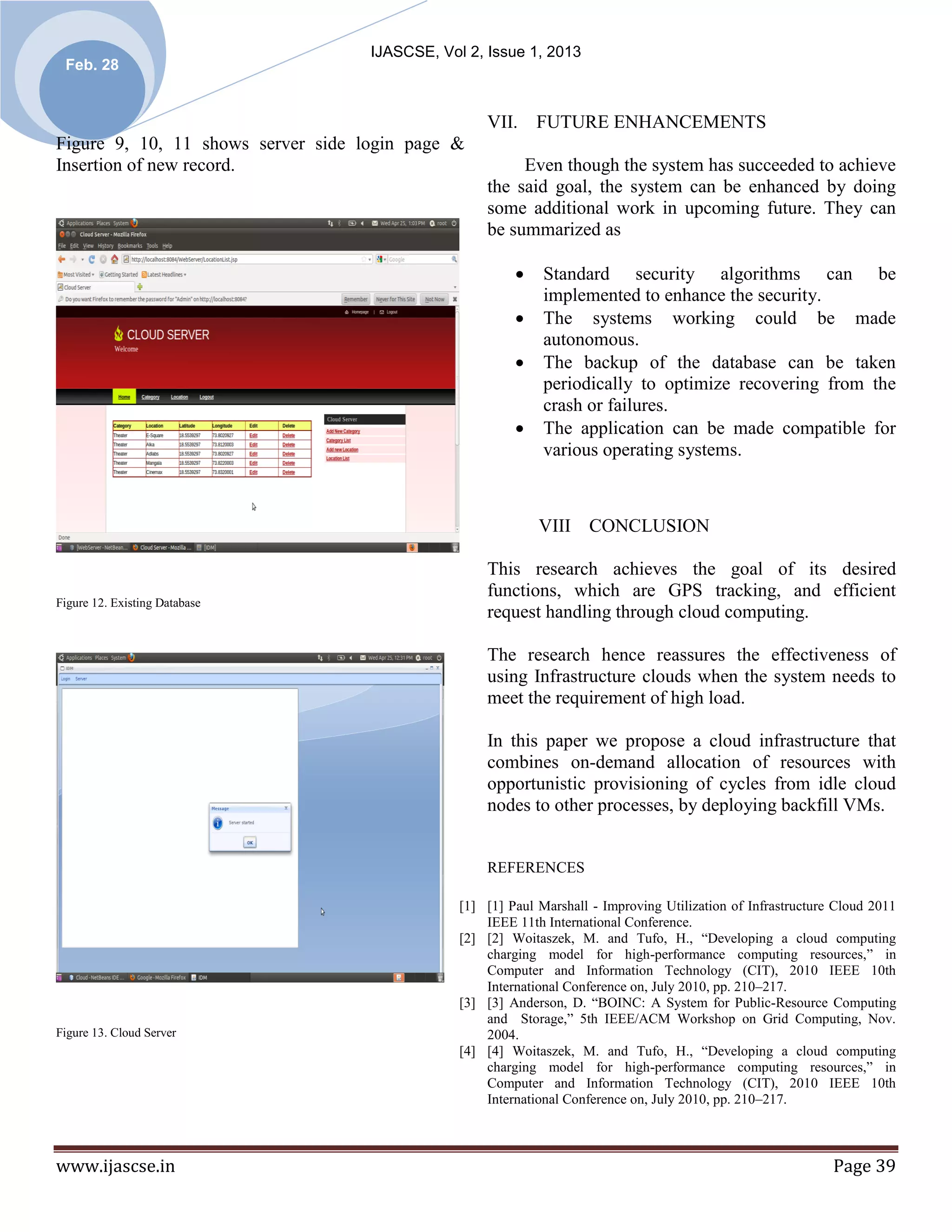 Improving Utilization Of Infrastructure Cloud Pdf Cloud Computing Internet