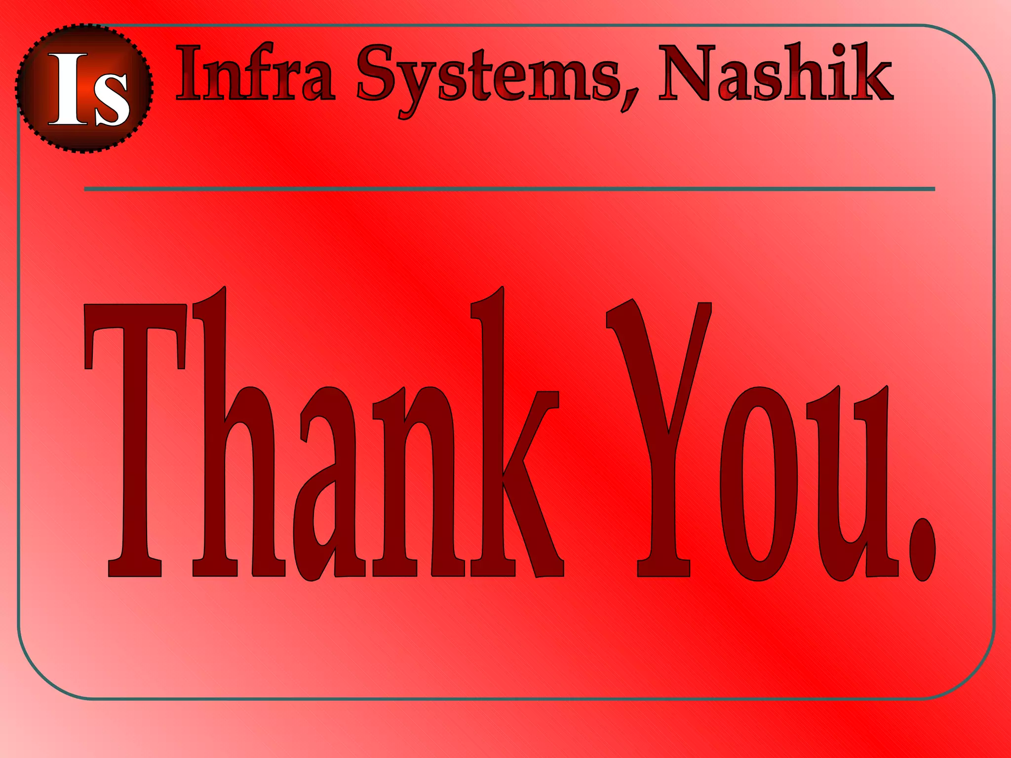 Infra systems | PPT