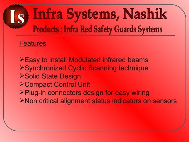 Infra systems | PPT
