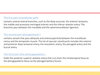 Infratemporal fossa structure | PDF