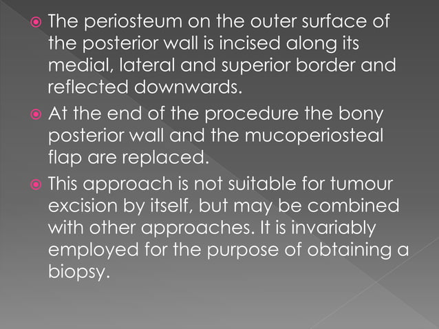 Infratemporal fossa approaches | PPTX