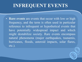 Infrequent events | PPT