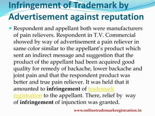 Infringement of trademark | PDF