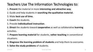 Infromation technology and curriculum | PPT