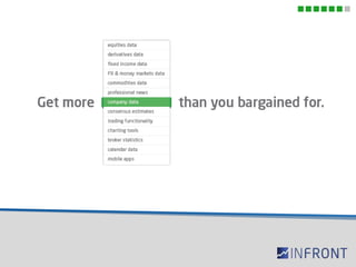 Infront Professional Plus Feature Tour | PPT