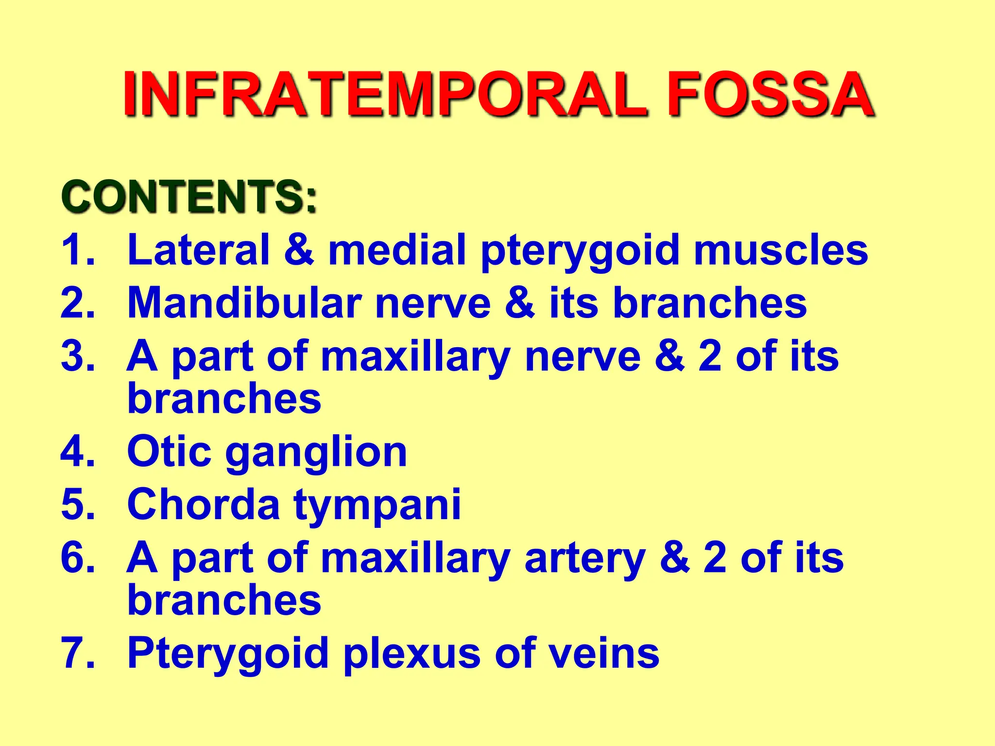 infratemporal fossa.ppt\\\\\\\\\\\\\\\\\ | PPT