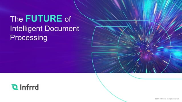 The Digital Innovation Award - Infrrd | PPT