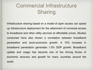 Infrstructure sharing zimbabwe | PPT