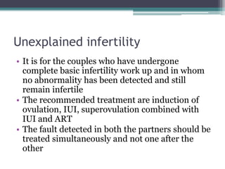 Infertility Male and female | PPTX