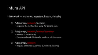 Infura survey | PPT