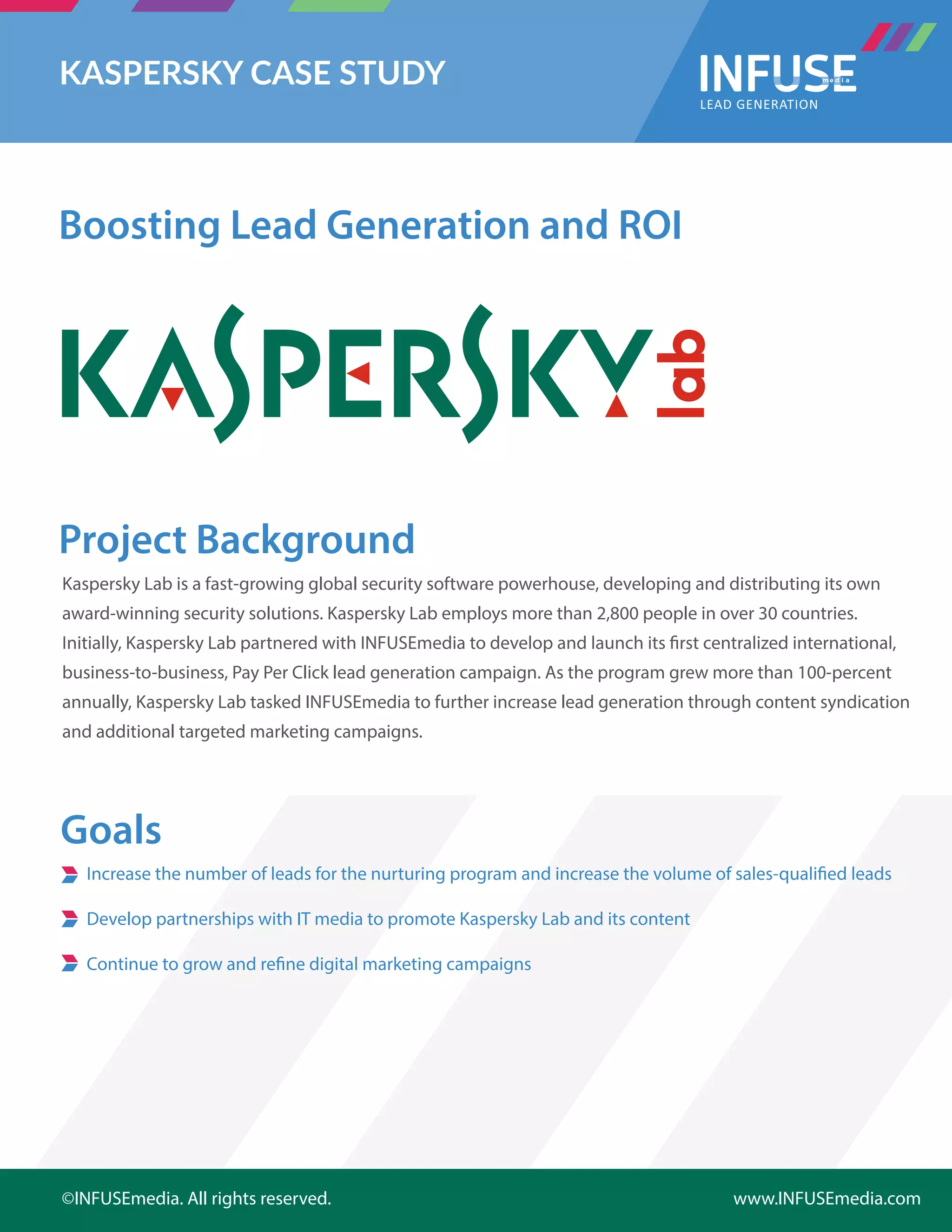 Kaspersky Lab case study | PDF