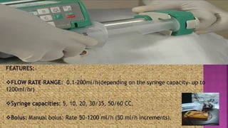 Infusion pomp definition uses and types .pptx