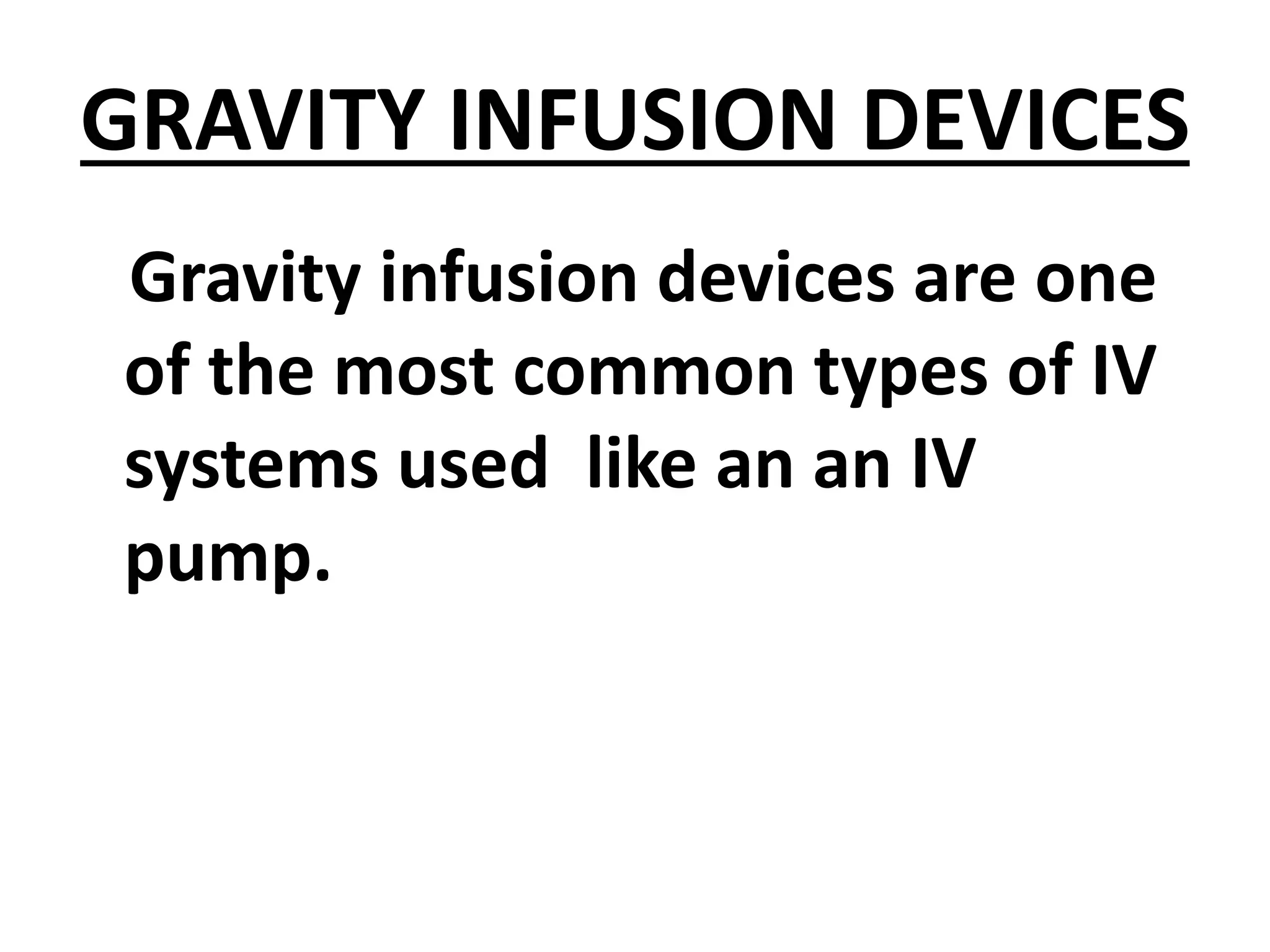 INFUSION PUMPS | PPTX