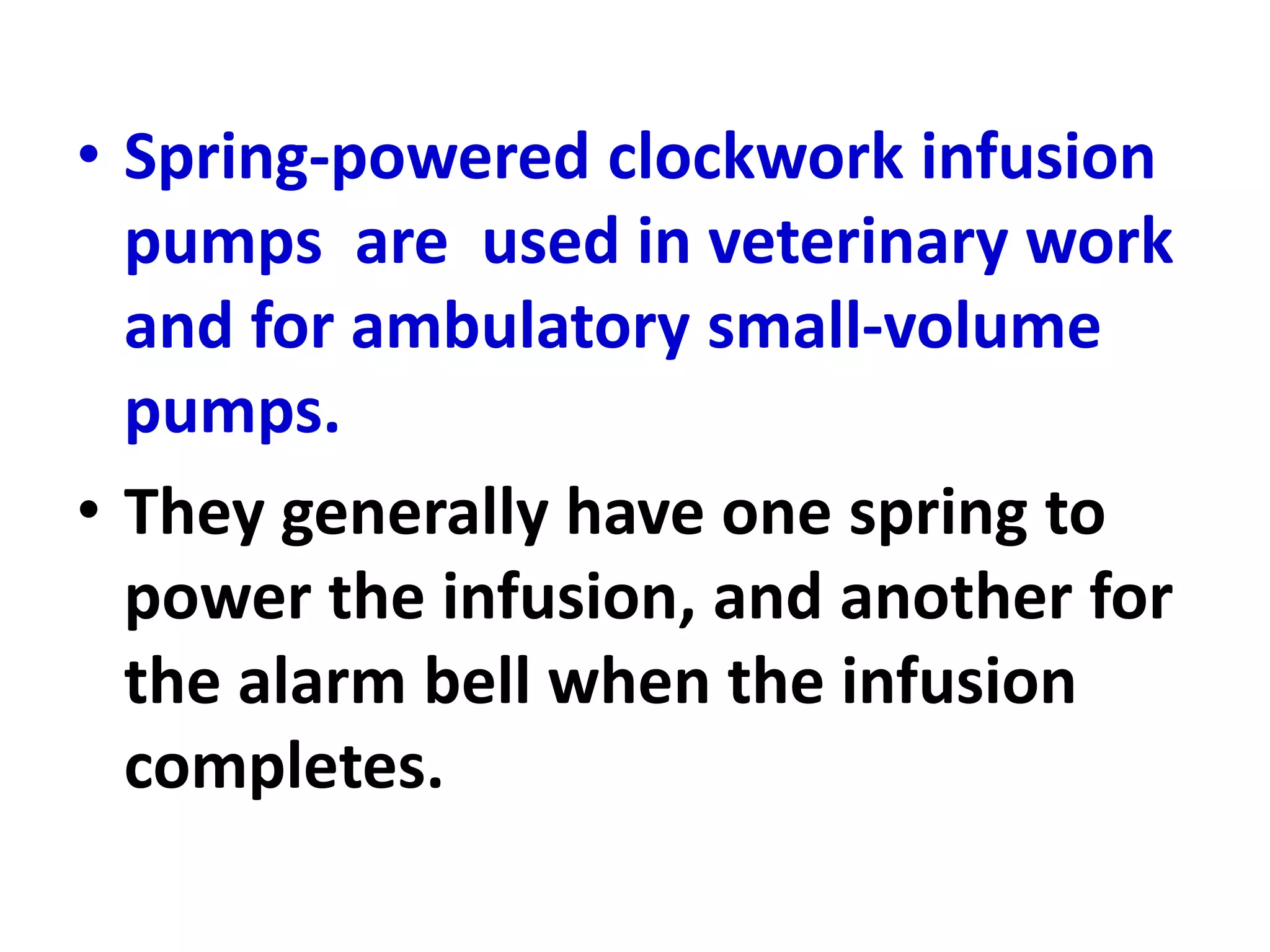 INFUSION PUMPS | PPTX