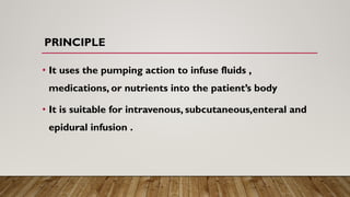 Infusion Pumps: Precision Delivery | PPTX