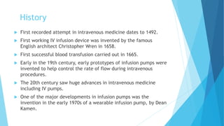 Infusion pump | PPTX