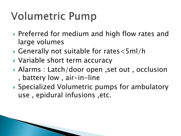 Infusion Pumps.pptx | Medical Health