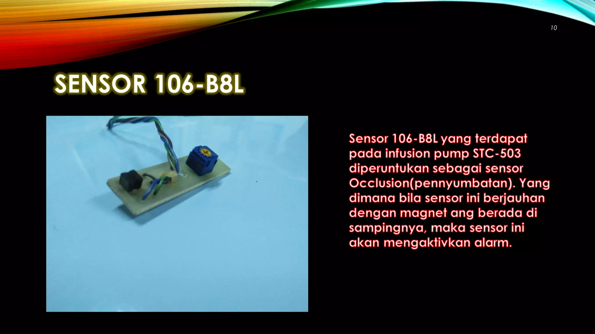 Infusion pump stc 503 | PPT