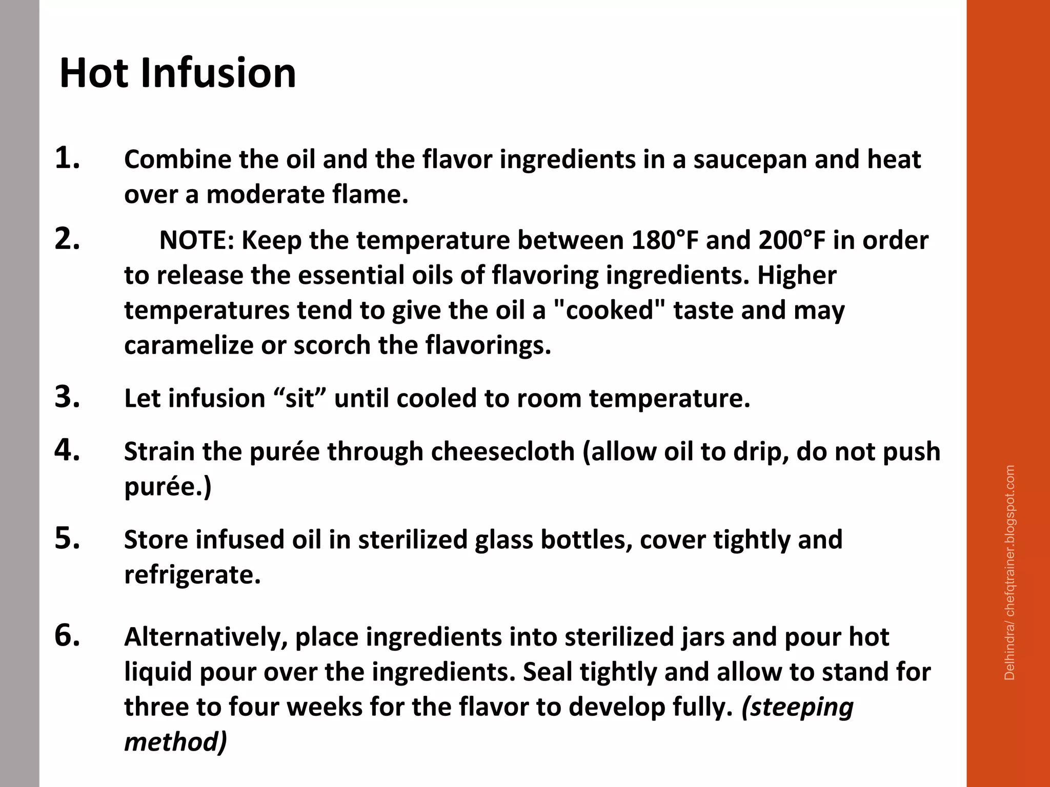 Infusions: www.chefqtrainer.blogspot.com