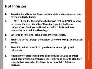Infusions: www.chefqtrainer.blogspot.com