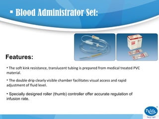 Infusion Transfusion Products Part - 1 | PPT