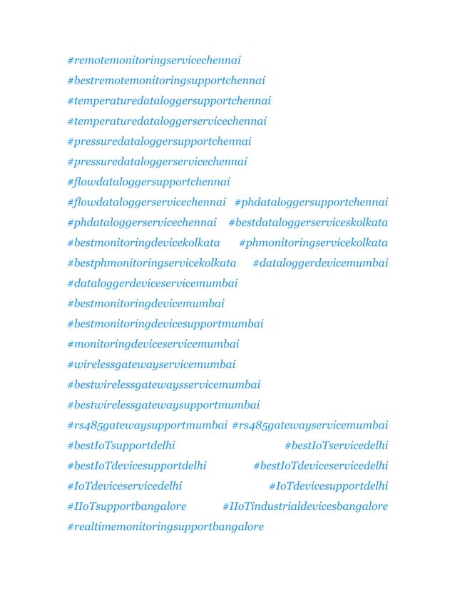 Precision In Tracking How Temperature Data Loggers Ensure Data Accuracy Pdf