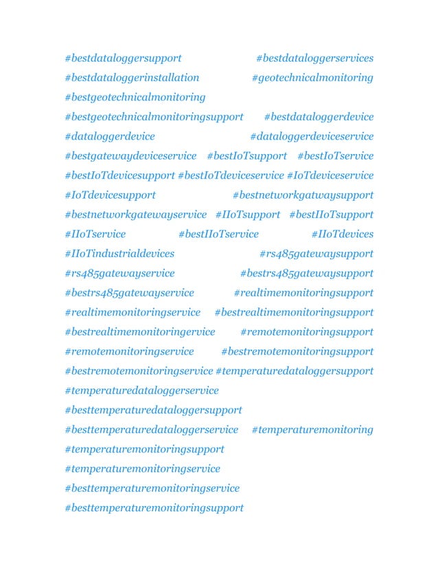 Streamlining Temperature Management A Deep Dive Into Data Loggers Pdf
