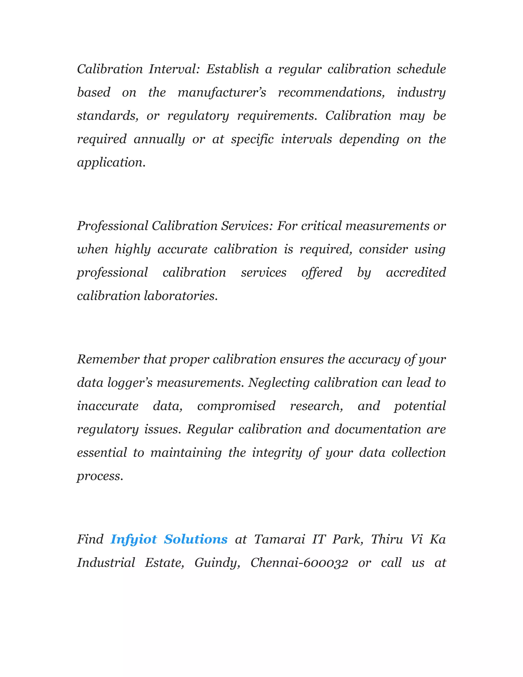 Understanding Data Logger Calibration: Why It Matters and How to Do It ...