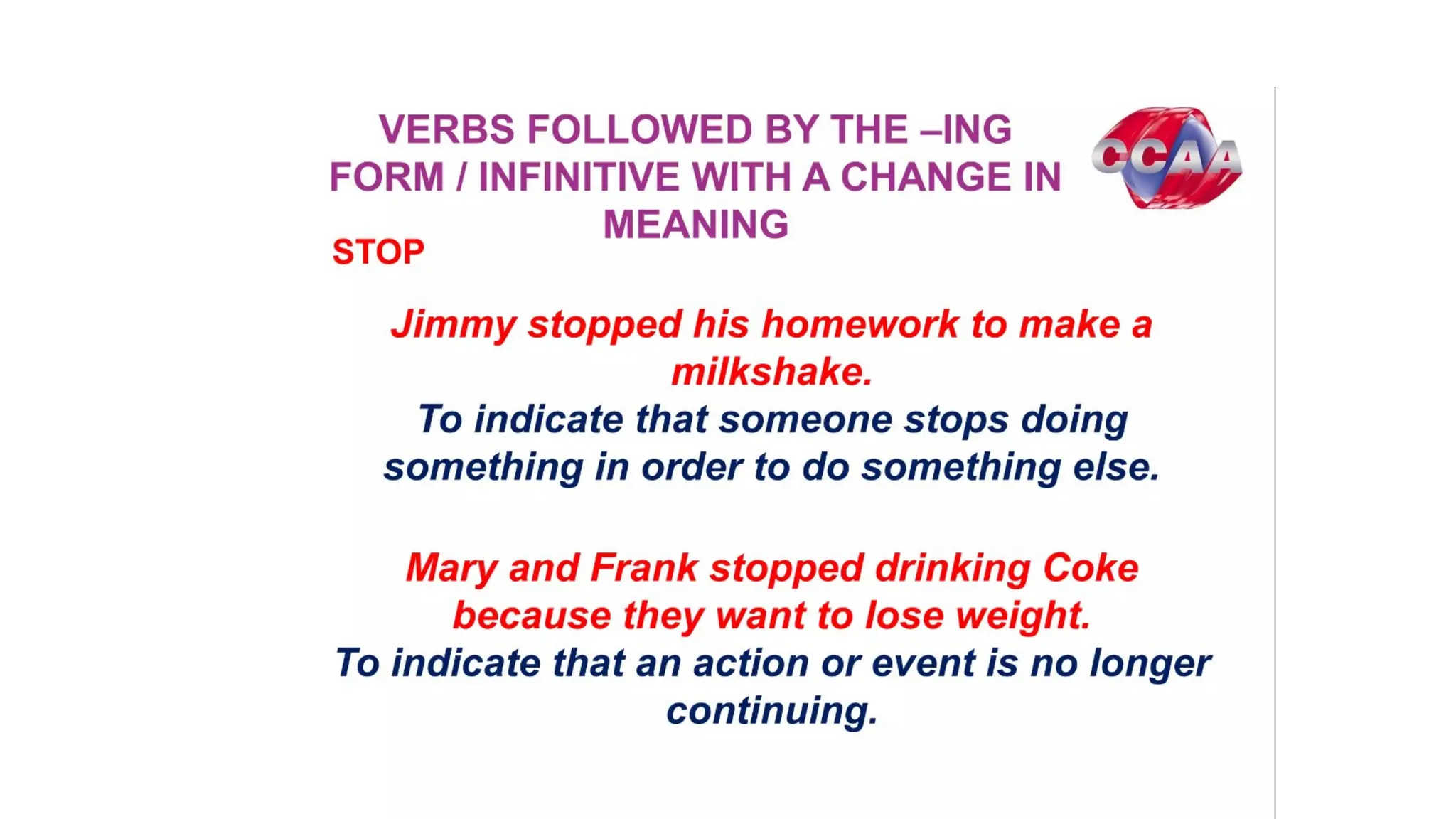 ING-AND INFINITIVES CHANGE IN MEANING.pptx