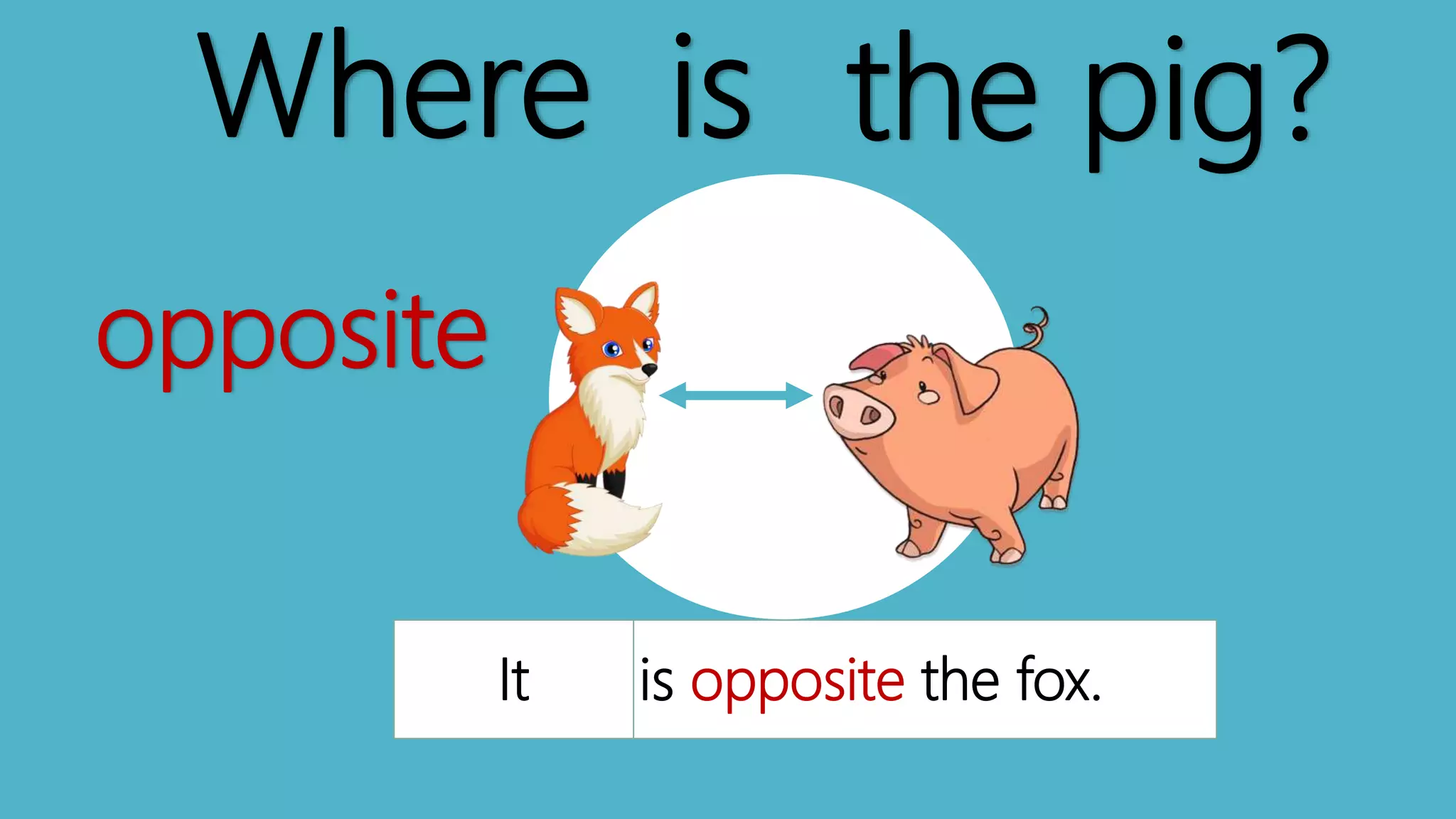 Animals / Prepositions of place | PPTX