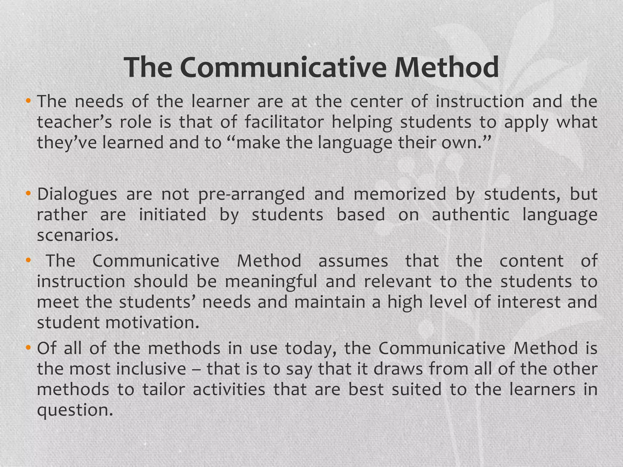 teaching methods | PPTX